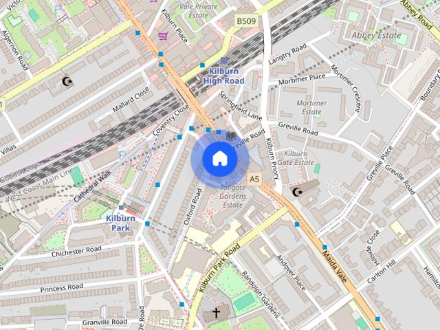 Tollgate Gardens, Kilburn High Road