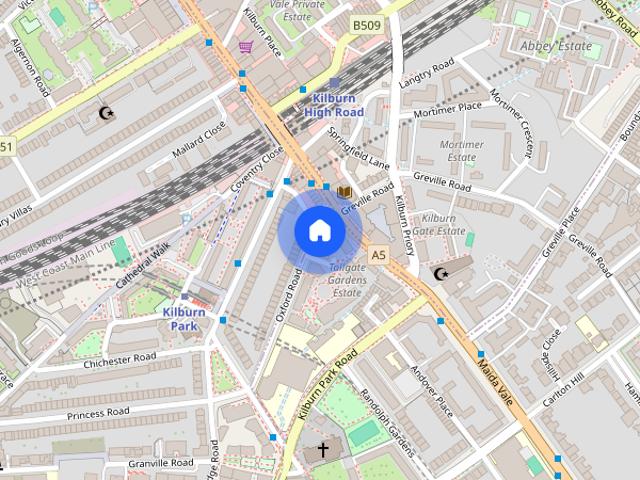 Tollgate Gardens, Kilburn High Road