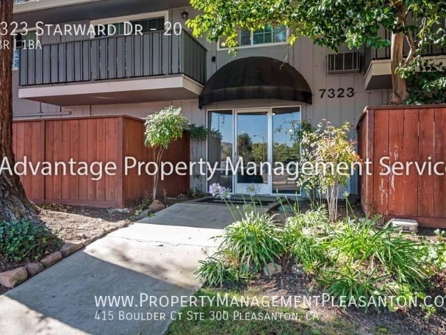 Top Floor 1 bed / 1 bath, 669 sq ft Condo Off Amador Valley Blvd