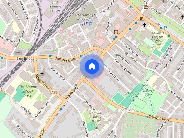 Top Floor Flat, The Mount, York, YO24 1AX