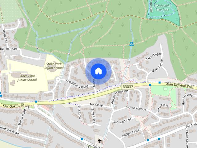 Torwood Gardens, Bishopstoke, Eastleigh, Hampshire, SO50