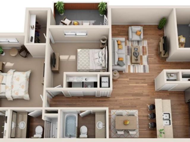 Torino Villas Apartments 1 Bedroom Apartment for Rent at 7626 Callaghan Rd, San Antonio, TX 78229