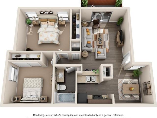 Torino Villas Apartments 2 Bedroom Apartment for Rent at 7626 Callaghan Rd, San Antonio, TX 78229