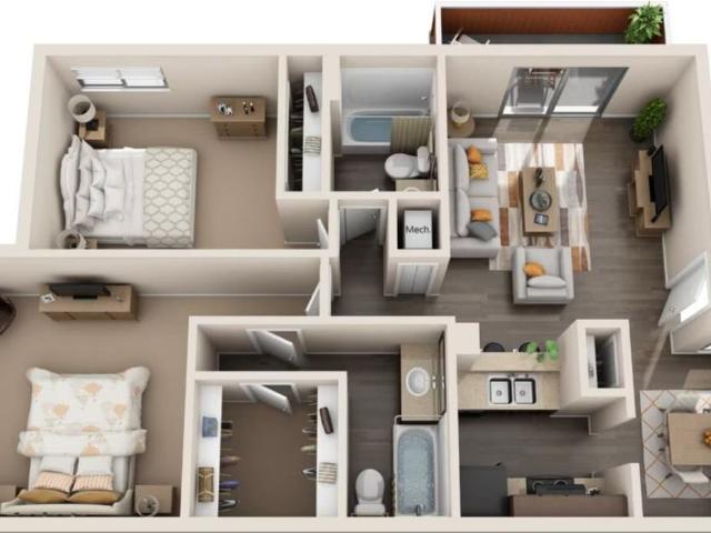 Torino Villas Apartments 2 Bedroom Apartment for Rent at 7626 Callaghan Rd, San Antonio, TX 78229