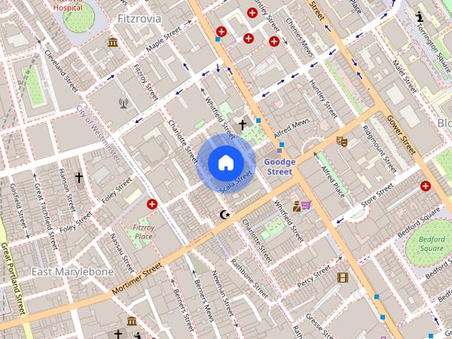 Tottenham Court Road, West End W1T
