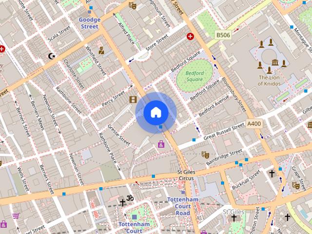 Tottenham Court Road, Fitzrovia & Covent Garden