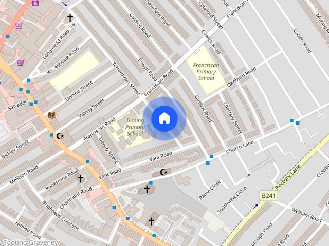 Totterdown, Tooting, London, SW17