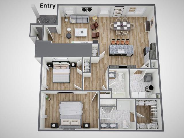 Tower Ridge Grande 2 Bedroom Apartment for Rent at 200 Tower Dr, Middletown, NY 10941