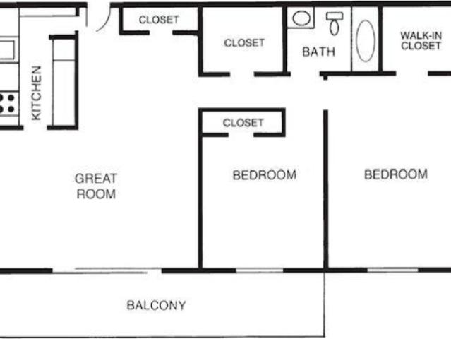 Towers at Forest Acres 2 Bedroom Apartment for Rent at 2050 N Beltline Blvd, Columbia, SC 29204