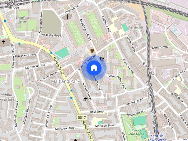 Town Apartments, 47 Allcroft Road, NW5