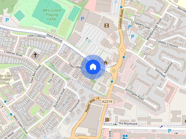 Town Centre, West Green, Crawley