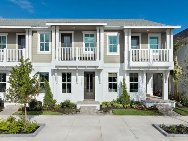 Townsend Plan Newfield Rosette Park Townhomes and Villas Community