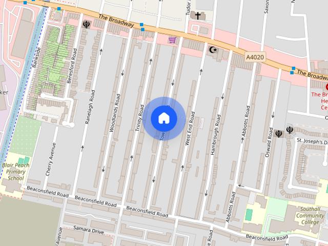 Townsend Road, Southall, Middlesex, UB1
