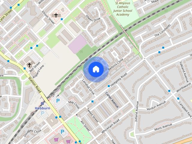 Troilus Gardens, Hebburn, NE31