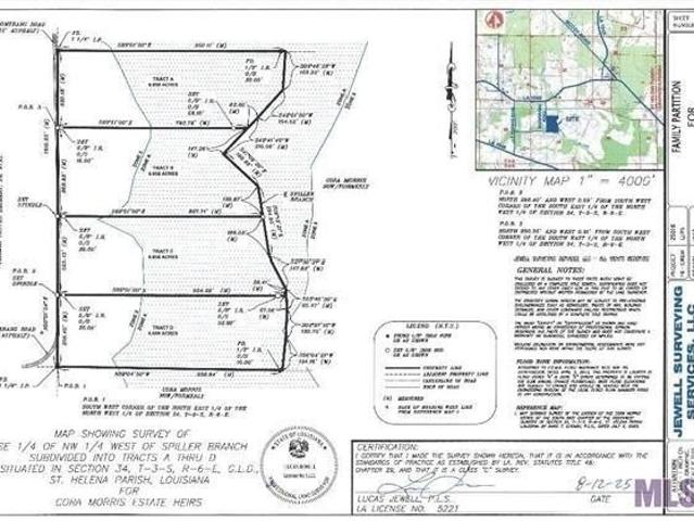 Tract C Boomerang Rd Lot Tract, Amite, LA 70422