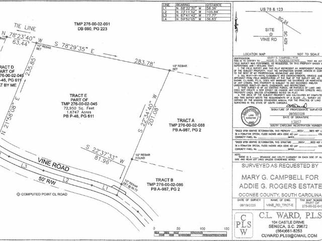 Tract E Vine Road