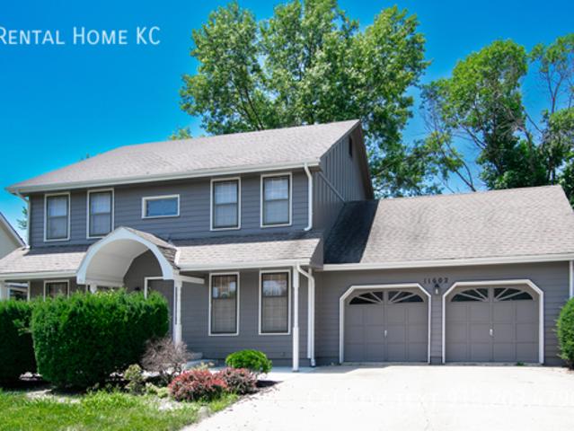 Traditional Overland Park 4 bedroom 2 story #11602 AVAILABLE MID JULY
