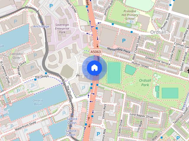 Trafford Road, Salford, M5