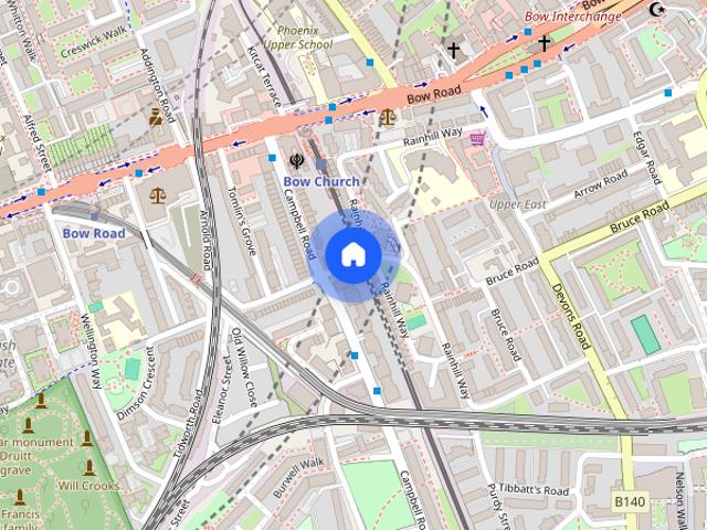 Trevithick Way, Bow