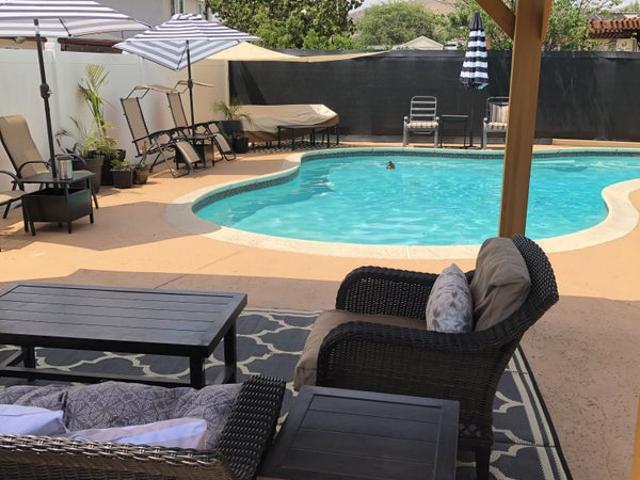 Trendy 3 Bedroom Unit with Pool and Yard