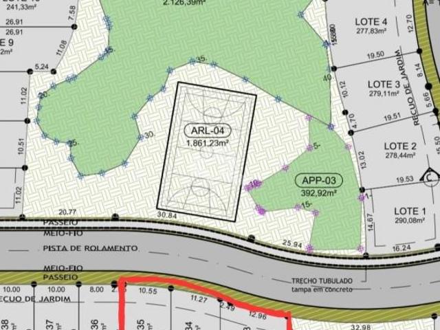 Três lotes juntos no Loteamento Xangri Lá Boulevard no centro de Xangri lá