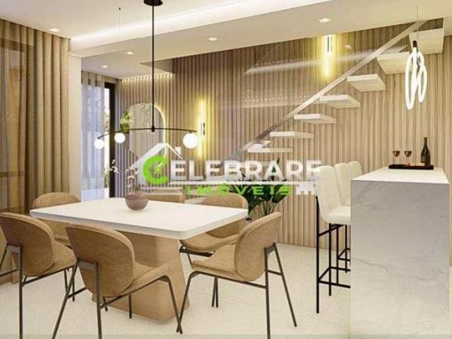 TRIPLEX COM TERRAÇO NO TINGUI, 03 QUARTOS, SUITE, SACADA