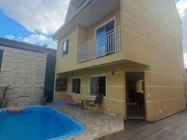 Tríplex com Piscina e Ático no Fazendinha | 3 Quartos | Espaço para até 6 Veículos
