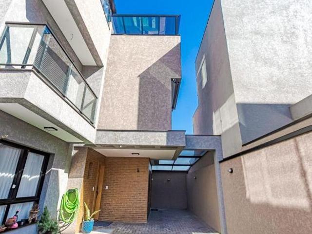 TRIPLEX EM CONDOMÍNIO À VENDA NO PORTÃO 145M² 3 QUARTOS 1 SUÍTE, ÁTICO COM PISCINA E 2 VAGAS