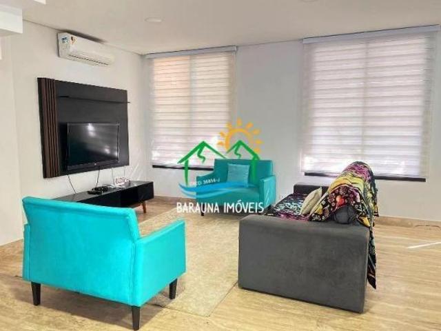 Triplex em condomínio residencial a 150m da praia de Camburi