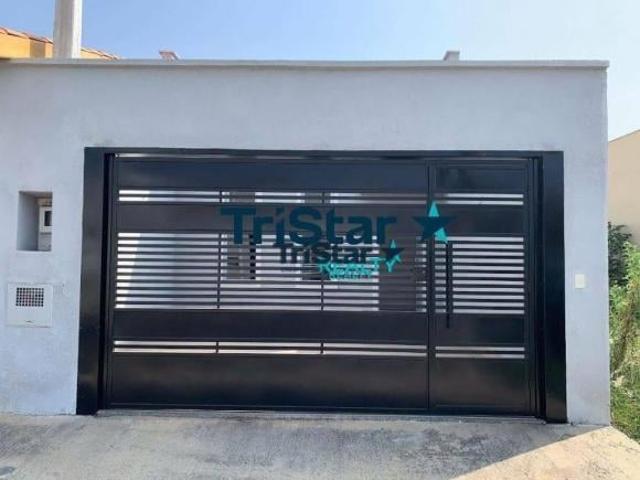 TRISTAR REALTY CA0131 CASA TERREA A VENDA EM BAIRRO NOVO AT 100m² AC 63m² PARQUE RESIDENCI