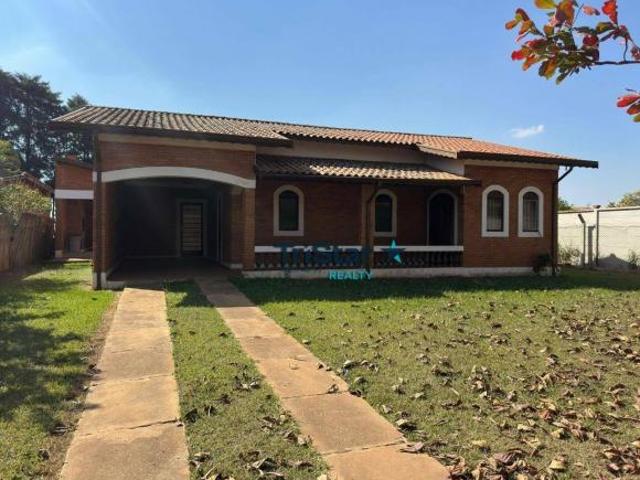 TRISTAR REALTY CH0037 CHACARA ACONCHEGANTE COM PISCINA E POMAR AT. 1000m² AC. 213m² VALE
