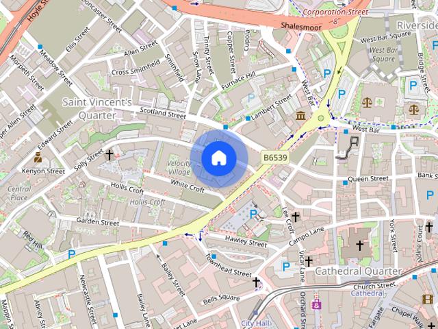 True Superior Studio, True Sheffield, 12 Tenter Street, Sheffield, S1 4XF