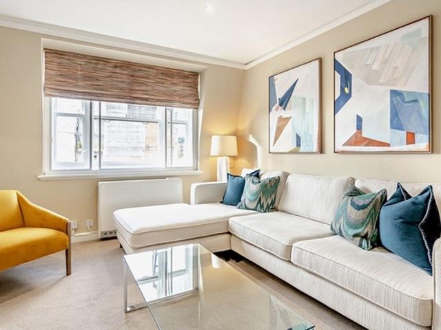 Two bedroom 8th floor apartment in the heart of Mayfair with rear facing views over Hay’s Mews