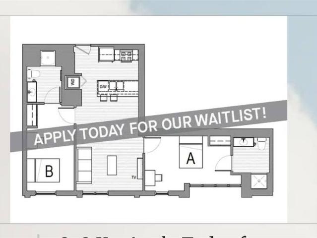 Two bedroom Apartment to Lease