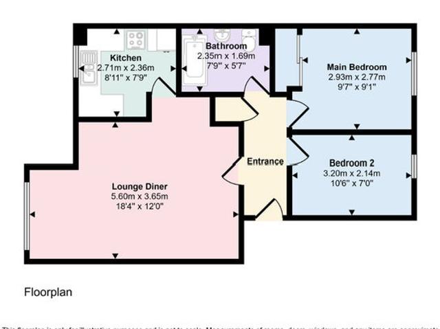 Two Bedroom Ground Floor Apartment for Rent in London, N2