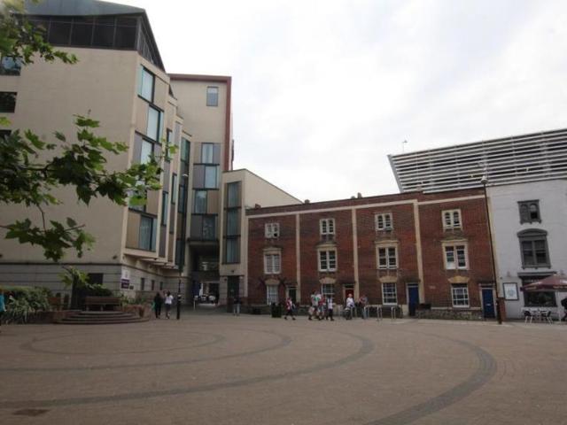 Two good size rooms in a property directly behind Cabot Circus