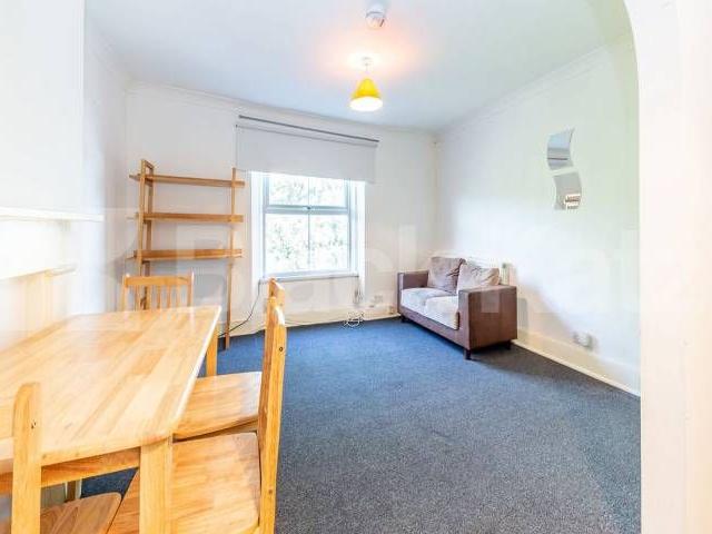 two spacious double bedrooms with a large open plan lounge close to station