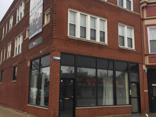 Two Room Logan Square Commercial Office Space, High Traffic Location!