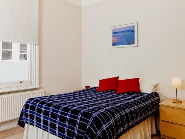 Twin room with two people sharing