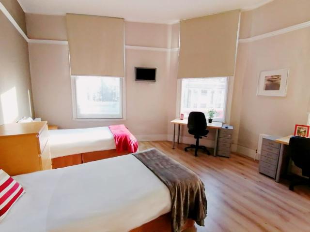 Twin room with single occupancy
