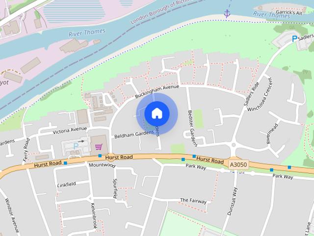 Tufton Gardens, West Molesey