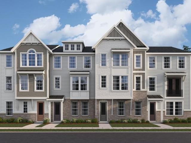 Tustin Plan The Townes at Hampton Walk Community