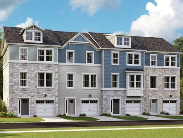Tydings II Front Load Garage Plan St. Charles | Horizon Townhomes Community