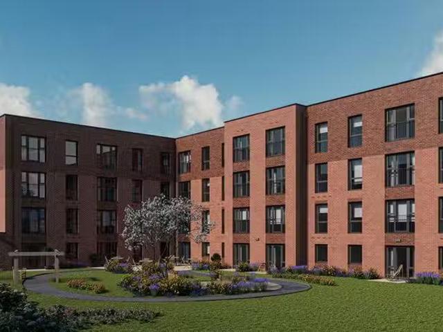 Typical Two Bedroom Apartment at. 2 bed retirement property fo.