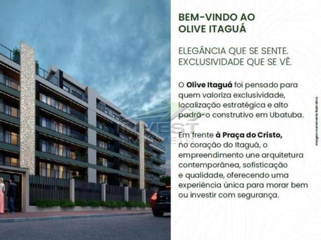 Ubatuba, Itaguá Breve Lançamento, Aptos. modernos e sustentáveis com 35, 37, 46, 56, 69, 71, 77, e