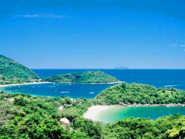 Ubatuba, Praia da Domingas Dias no Lazaro Lindo Terreno Declive com Vista Mar 1200m2 Oportunidad