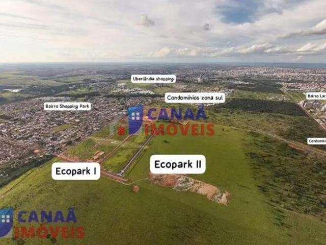 Últimos lotes residenciais bairro Ecopark II zona sul prontos pra construir