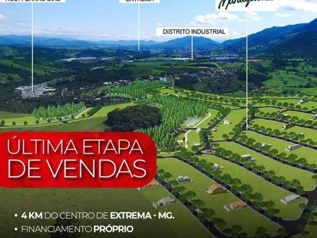 Últimos Lotes | Residenciais e Comerciais a partir de 250m² em Extrema | Lazer