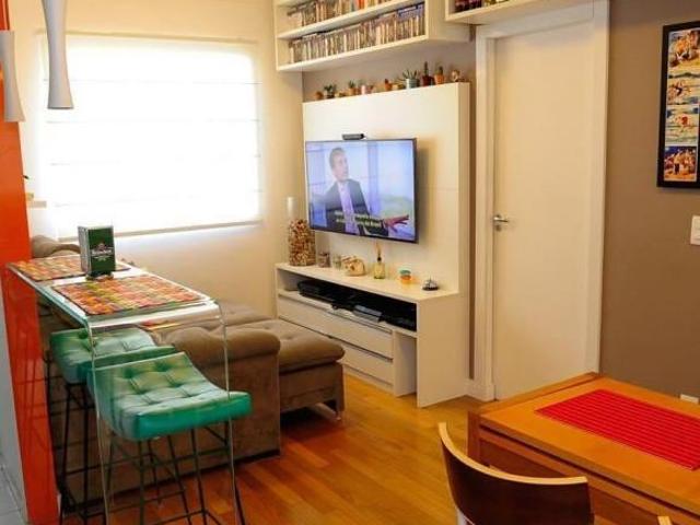 Um lindo apartamento à venda no Cambuci, 1 dormitório, prédio oferece lazer,35m2 Cambuci, São Paulo
