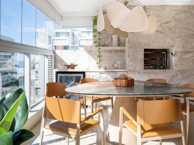 Uma obra de arte! Apartamento com vista p/ mar com 3 Suítes à venda, 135 m² por R$ 7.000.000 Rivie